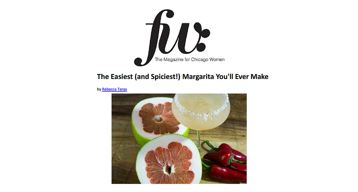 FW Magazine Recipe Feature | Paramount Events Chicago FW Magazine Recipe Feature | Paramount Events Chicago